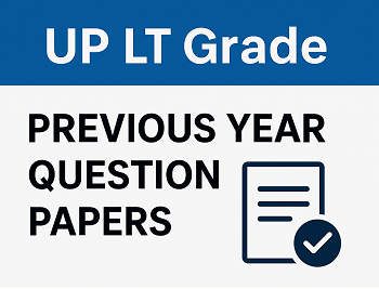 UP LT Grade Previous Year Question Papers Free PDF – Download Now ...
